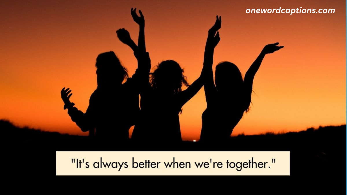 200+ One Word Caption for Best Friend - One Word Captions