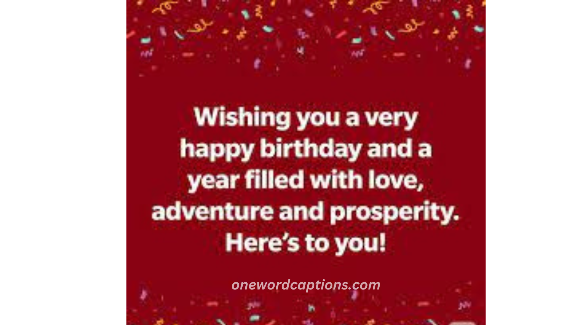 350+ Birthday Captions for Instagram, Facebook & TikTok - One Word Captions