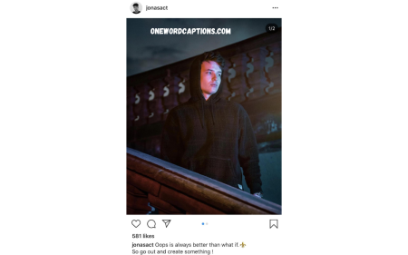 310+ Best Instagram Captions for Guys for Instagram Post - One Word ...