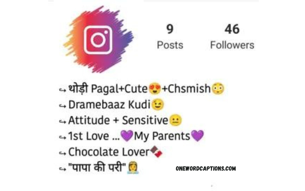 200+ Best Instagram Bio For Girls (2023) - One Word Captions