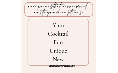 280+ Best One Word Captions For Instagram, TikTok & Facebook - One Word ...