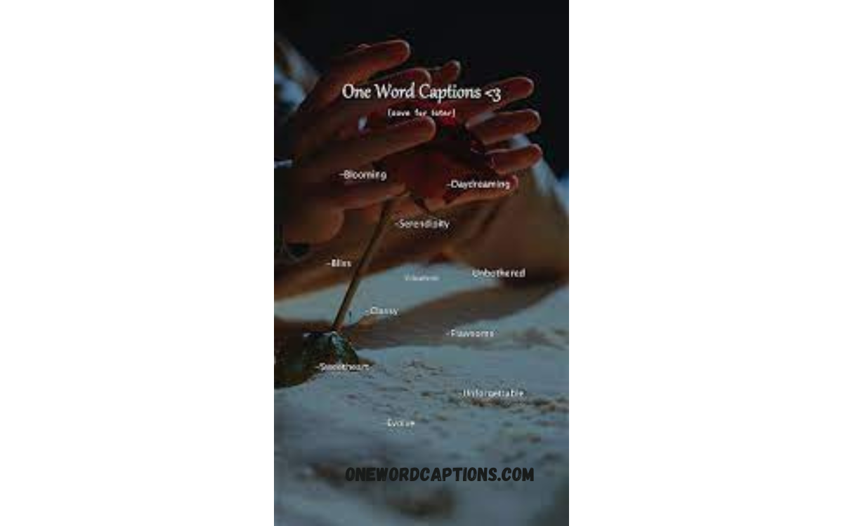 280+ Best One Word Captions For Instagram, TikTok & Facebook - One Word ...
