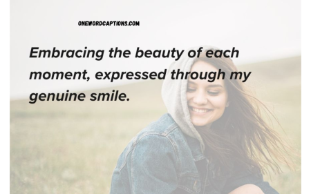 400+ Best Captions for Pictures of Yourself - One Word Captions