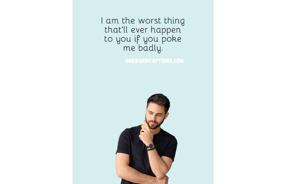 310+ Best Instagram Captions for Guys for Instagram Post - One Word ...