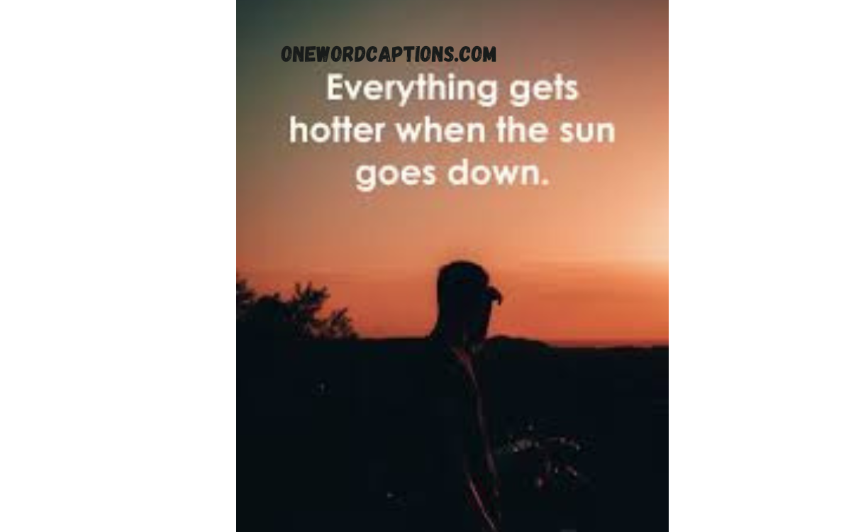250+ Best Sunset Captions For Instagram - One Word Captions