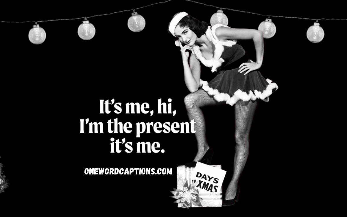 400+ Merry Christmas Captions For Instagram & Facebook - One Word Captions